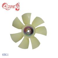China 10 Blade Excavators Spare Parts Fan 4 Holes 129953-44710 For Engine 4TNV94 4TNV94L for sale