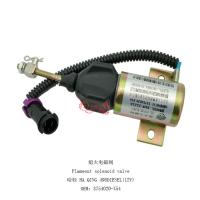 China 12V Flameout Solenoid Valve 3754020-X54 For 498 Diesel Engine for sale