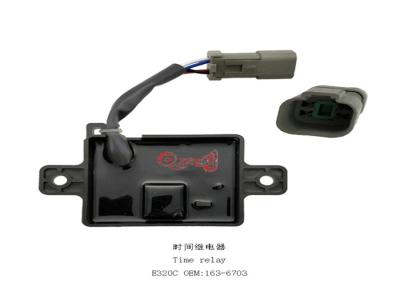 China Excavator Spare Parts E320C Time Relay 163-6703 1636703X for sale
