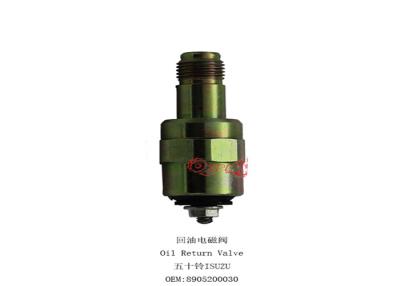 China ISUZU Excavator Spare Parts Oil Return Valve 8905200030 for sale