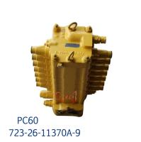 China Yellow Hydraulic PC60 Main Control Valve For Excavator for sale
