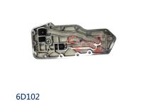 China Excavator Spare Part 6D102 6B5.9 Engine Lubriing Oil Cooler Core 3957544 3921558 3918293 3911940 3903375 390 for sale