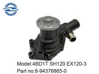 China 4BG1T 4BG1 Water pump 8-97125051-1 for EX100-5 EX120-5 excavator for sale
