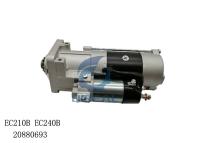 China Excavator Spart Part 20880693 EC210B EC240B EC290B D6D D7D Starter Motor for sale
