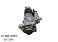 China Excavator Spart Part 20880693 EC210B EC240B EC290B D6D D7D Starter Motor for sale