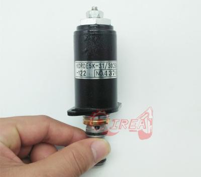 China EXCAVATOR SPARE PART KDRDE5K-31/30C50 YN35V00048F1 SK200-8 SOLENOID VALVE for sale