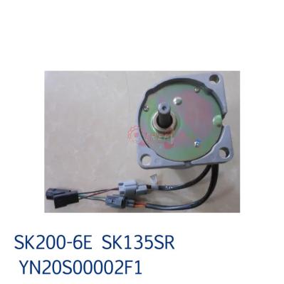 China SK200-6E SK230-6E excavator throttle motor YN20S00002F3 YN20S00002F1 for sale