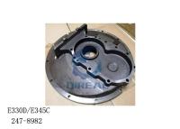 China Construction Machinery Parts Excavator Spare Parts 2478982 247-8982 Pump Flange For 330D 345C Excavator for sale