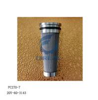 China PC270-7 Excavator Hydraulic Pump Filter 20Y-60-3143 for sale