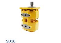 China Construction Machinery Parts Yellow Excavator Charge Pump SD16 Shantui160 16t-70-10000 for sale