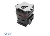 China Construction Machinery Parts Steel Excavator Hydraulic Parts SK60 Pilot Pump Gear Pump for sale
