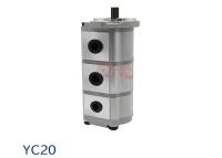 China Construction Machinery Parts Yucai Excavator Hydraulic Parts High Pressure Yc20 Pilot Pump Gear Pump for sale
