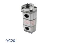 China Construction Machinery Parts Yucai Excavator Hydraulic Parts High Pressure Yc20 Pilot Pump Gear Pump for sale