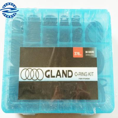 China 376Pcs Excavator Seal Kits NBR 90 GIANT EPDM NBR O Ring for sale