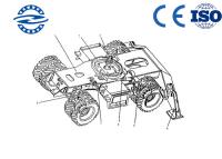 China Single Row Four Point Contact Ball Slewing Bearing External Gear For Axial Load CRB3010 for sale
