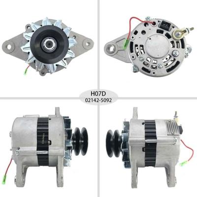 China Excavator 24V Alternator 50A 02142-5092 021425092 For Hino Ho7d for sale