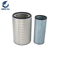 China Excavator spare parts air filter element 6127-81-7032 6127-81-7033 for sale