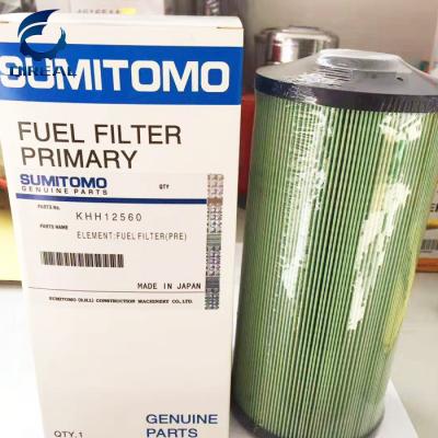 China Truck fuel filter for SH450-3B/SH450LHD-3B filter element KHH12560 for sale