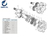 China A8V Pump Spare Part Repair Kit For Rexroth A8V55 Hitachi EX90 EX100 EX120 for sale