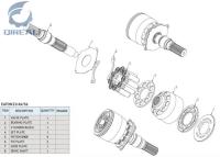 China Eaton Series Eaton33 Eaton46 Eaton56 Hydraulic Pump Repair Kit for sale