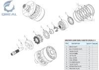 China Construction Machinery Parts Hmgc16 32 48 HMGF35 36 37 Hydraulic Pump Repair Kit Cast Iron Material for sale