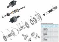 China High Performance V4G28 40 45 56 71 90 125 180 250 Hydraulic Pump Repair Kit for sale