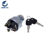 China E320C Excavator 4 Lines Ignition Switch With Keys 9G-7641 9G7641 Electrical Parts for sale