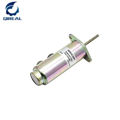 China Excavator Spare Parts 24V Flameout Solenoid Valve 110-6465 for sale