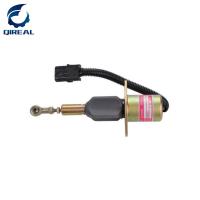 China Excavator 6CT Fuel shut solenoid valve 37Z36-56010 3977620 Stop Solenoid for sale