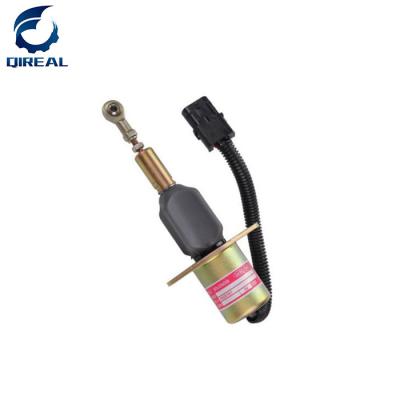 China Excavator 6CT Fuel shut solenoid valve 37Z36-56010 3977620 Stop Solenoid for sale
