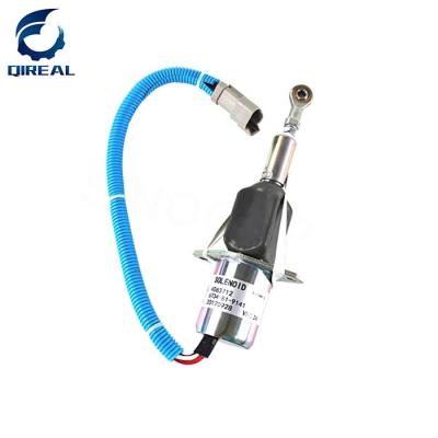 China For PC300-7  PC350-7 PC360-7 Flameout Switch 24V Fuel Shutdown Solenoid 4063712 6734-81-9141 for sale
