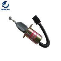China 6CT C8.3L Engin Excavator Stop Solenoid Valve 3415706 24V for sale