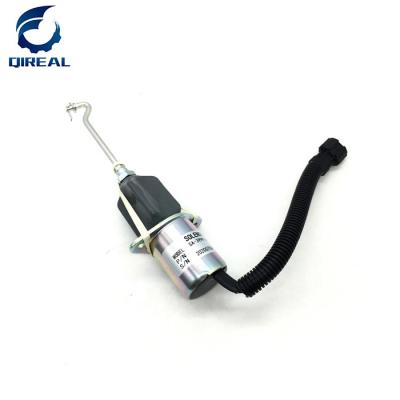 China Excavator assembly 1752ES 24V stop solenoid valve SA-4014-24 flameout switch solenoid valve for sale