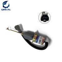 China Excavator assembly 1752ES 24V stop solenoid valve SA-4014-24 flameout switch solenoid valve for sale