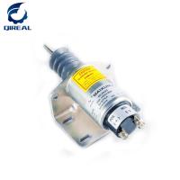 China Excavator Fuel Stop Solenoid 2001-12F2U1B2A 12V for sale