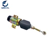 China Fuel Stop Shut Off Solenoid Valve 24V B4002-1115030 For PC120-7 PC200-7 for sale