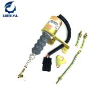 China 12V Fuel Shutoff Solenoid valve 1750ES Fit for SA-3799-12 Excavator Parts for sale