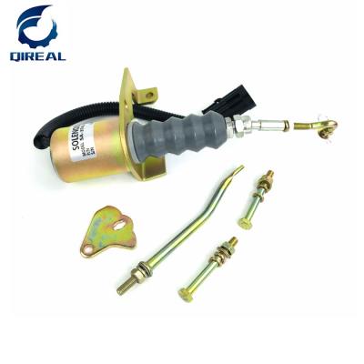 China 12V Fuel Shutoff Solenoid valve 1750ES Fit for SA-3799-12 Excavator Parts for sale