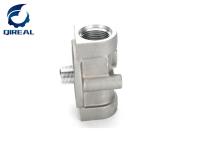China Excavator parts E320 E320B E320C Diesel engine fuel filter head connector 093-7521 for sale
