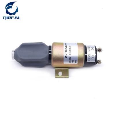 China SK-104U-36 D59-105-05 24V Stop Solenoid Excavator Engine Spare Parts for sale