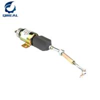 China SK-104U-36 D59-105-05 24V Stop Solenoid Excavator Engine Spare Parts for sale