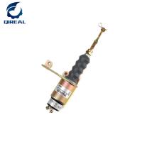 China RSV1751 SA3765-24 24V Fuel Cutoff Solenoid Valve Excavator Spare Parts for sale