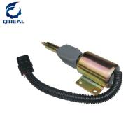 China 3926412 Excavator Electrical Parts 12V Shut Off Solenoid for sale