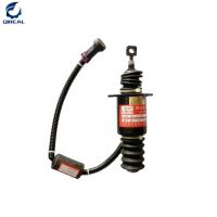 China D59-105-12 Shutdown Solenoid Valve For Diesel D6114 Excavator Spare Parts for sale