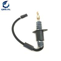 China D59-105-12 Shutdown Solenoid Valve For Diesel D6114 Excavator Spare Parts for sale
