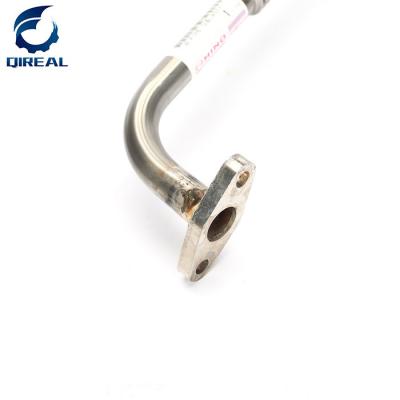 China SK250-8 J05E Excavator Turbocharger Oil Return Pipe Oil Drain Tube Line for sale