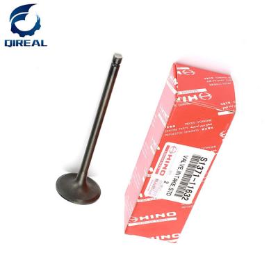 China Excavator Spare Parts J05E J08E Engine Part Intake Valve S1371-11632 for sale