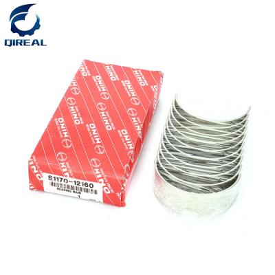 China Excavator engine parts main bearing S1170-12160 for SK250-8 for sale