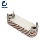 China Excavator Engine Parts Oil Cooler 16491-EV020 For SK350-8 for sale