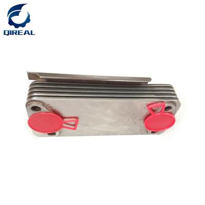 China Diesel engine spare part metal 4990291 ISF3.8 oil cooler for sale